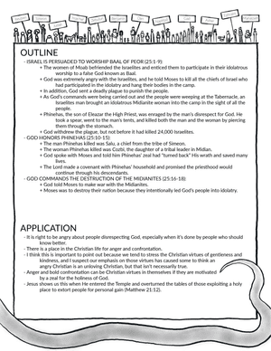 Numbers Chapter 25 Summary: A Concise Overview in 5 Minutes — 2BeLikeChrist
