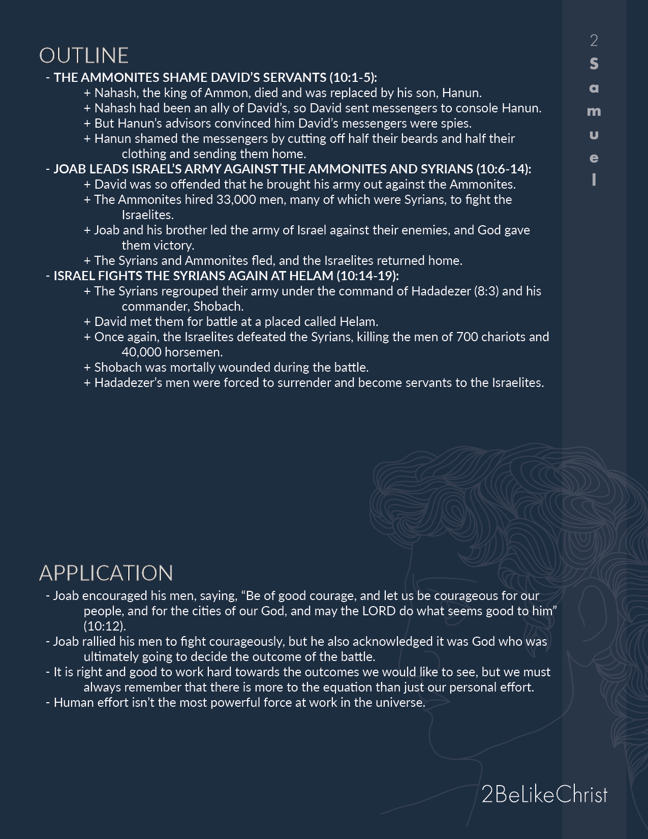 2 Samuel Chapter 10 Summary — 2BeLikeChrist