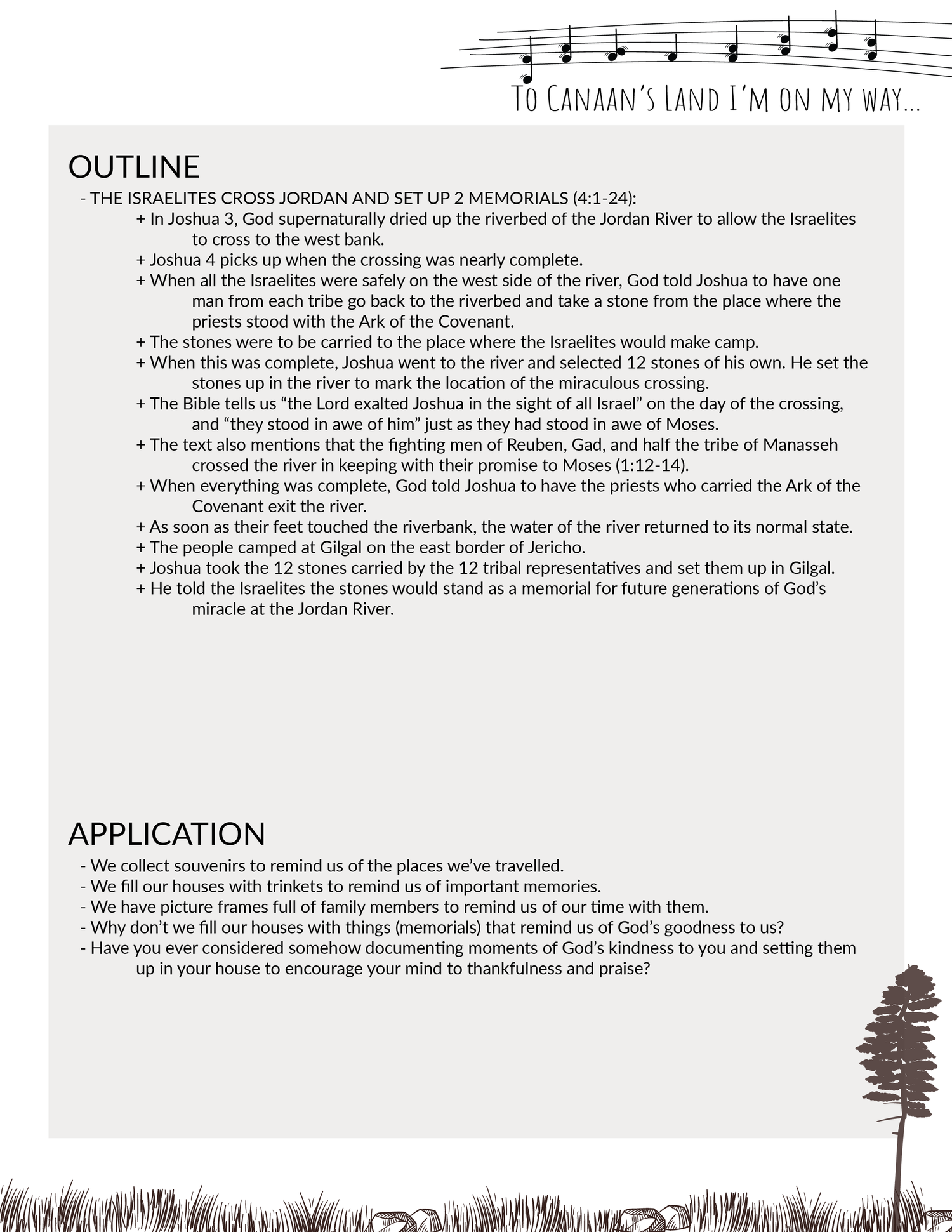Joshua 4 Summary - 5 Minute Bible Study — 2BeLikeChrist