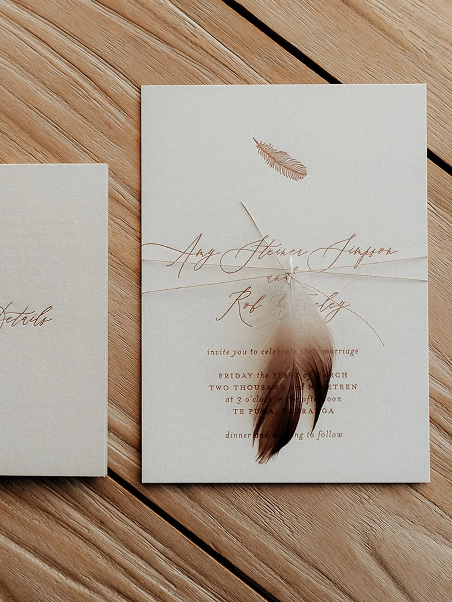 Custom Wedding Invitations — Inker Tinker