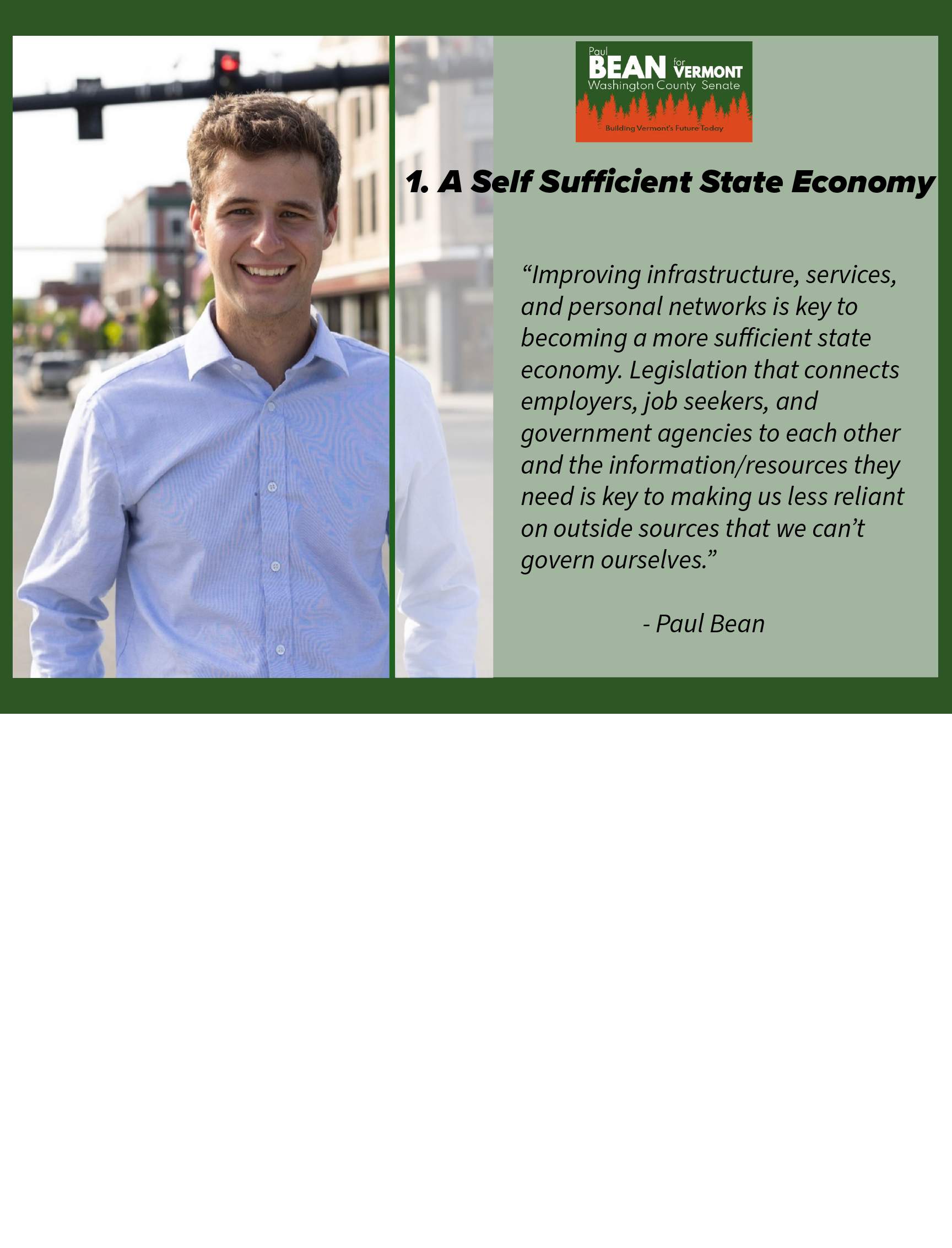 What Does Bean Stand For Paul Bean For Vermont what-does-bean-stand-for-paul-bean-for-vermont