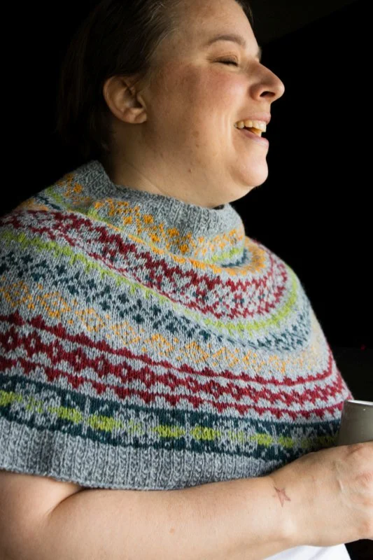 Baa-Ble Mug Cozy Steeking Kit — A Twisted Picot