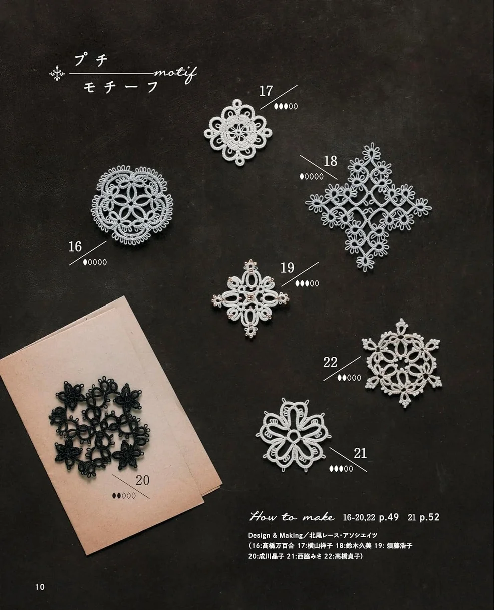 All New Knotless Tatting Designs — A Twisted Picot