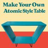DIY Atomic Style Table – Mid-Century Modern Build with Hairpin Legs ...