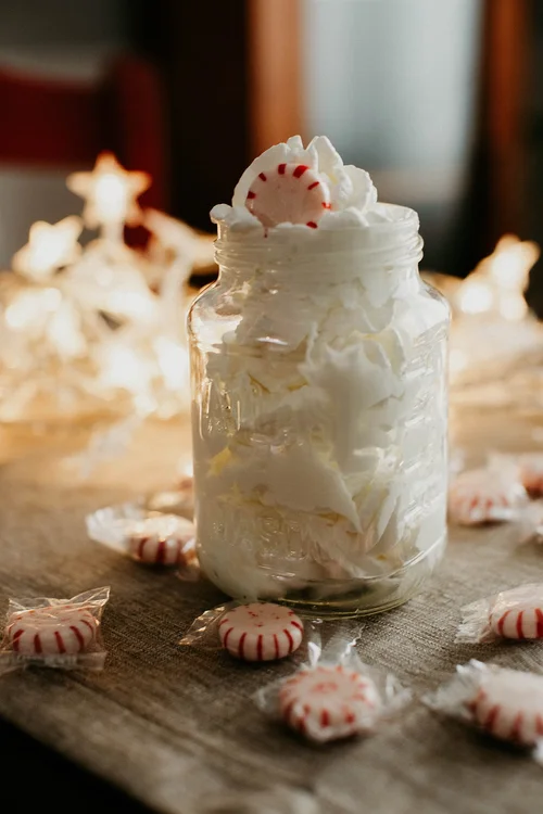 Homemade Peppermint Whipped Cream — Vintage By the Bite Retro Food Blog