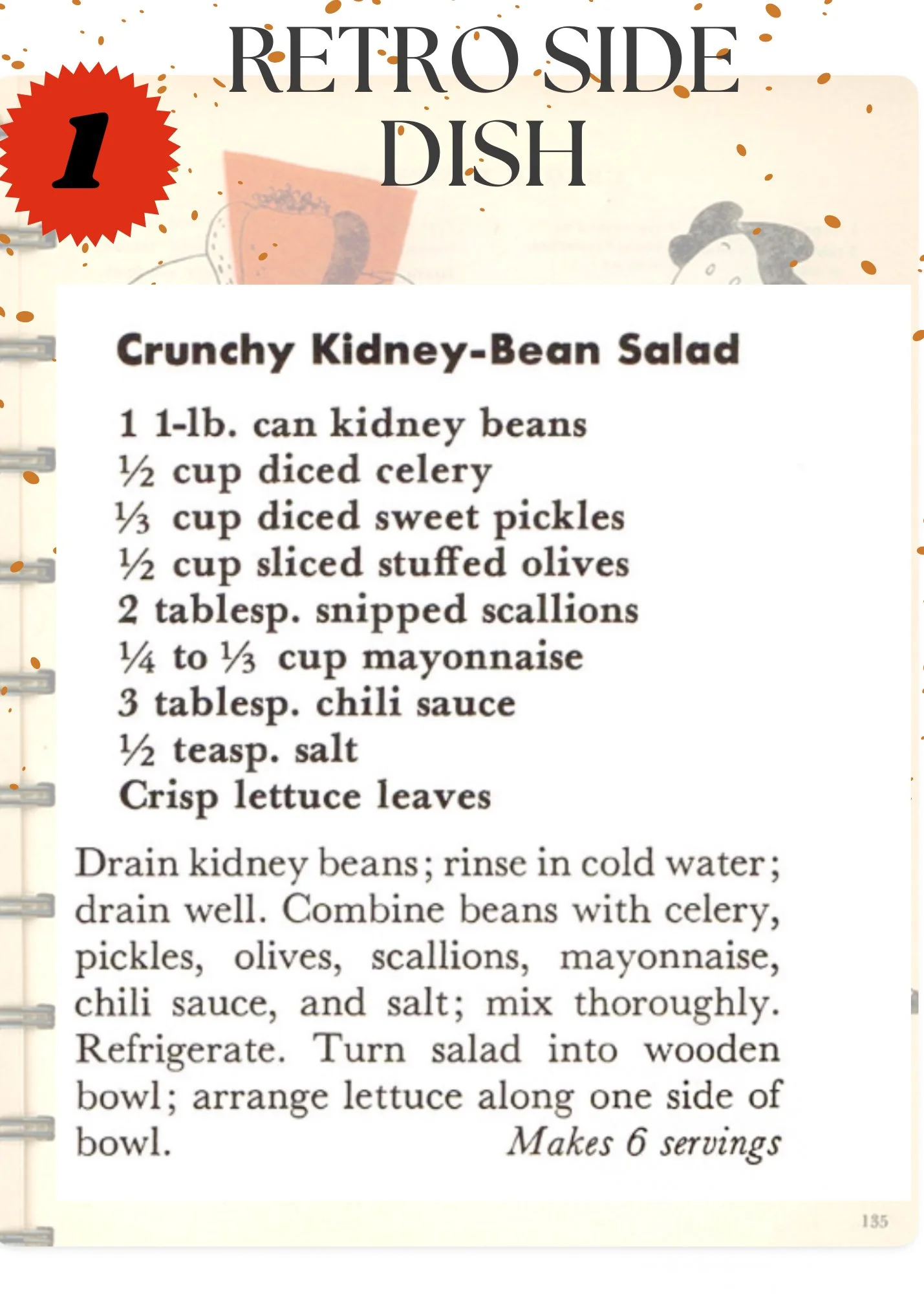 Retro Potluck Side Dishes | Vintage Recipes for 1940s–1960s Gatherings ...