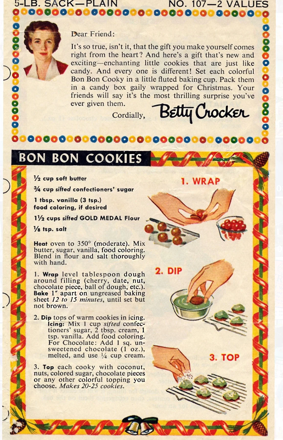 Retro Cookie Recipes | Vintage Favorites from the 1940s–1960s — Vintage ...