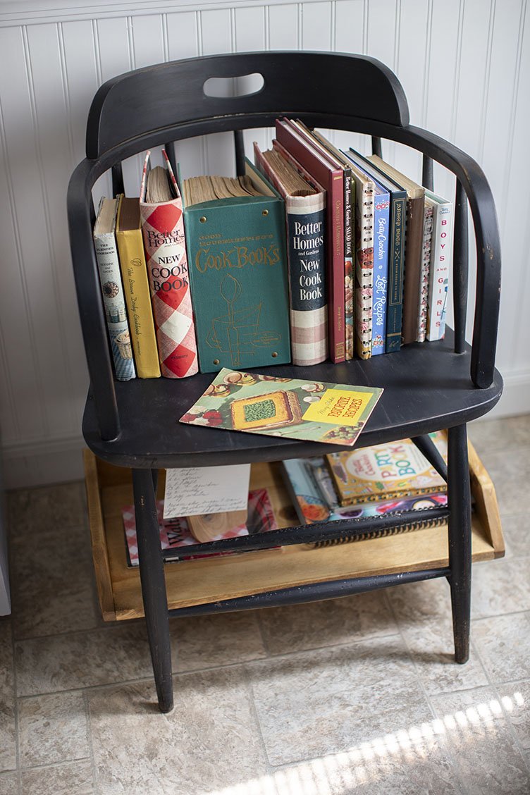 Transform an Old Chair into a Unique Bookshelf — Vintage By the Bite ...