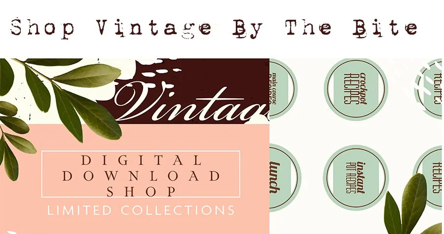 Christmas Magnet Ideas — Vintage By the Bite Retro Food Blog