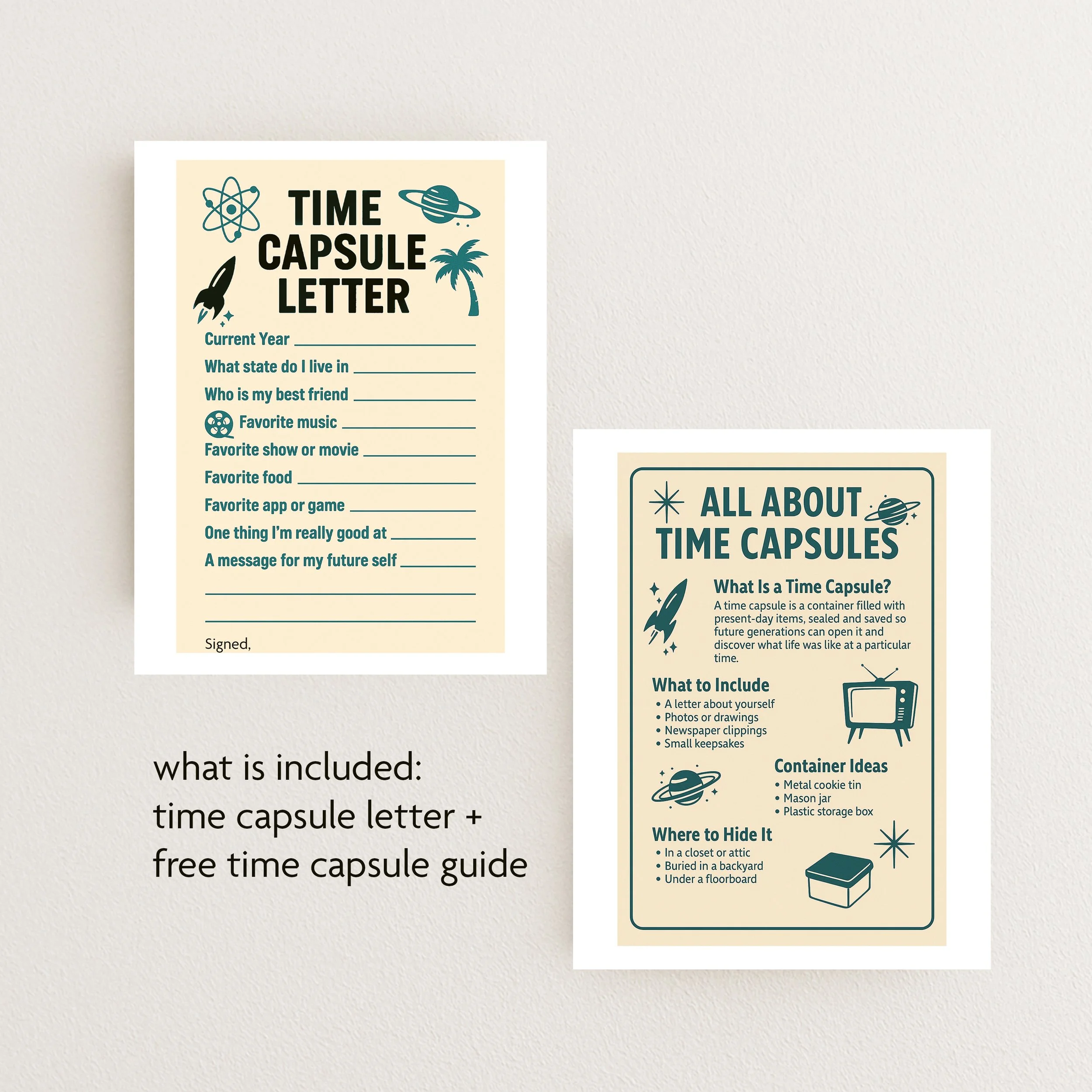 Time Capsule Ideas with a Retro Twist | Vintage by the Bite — Vintage ...