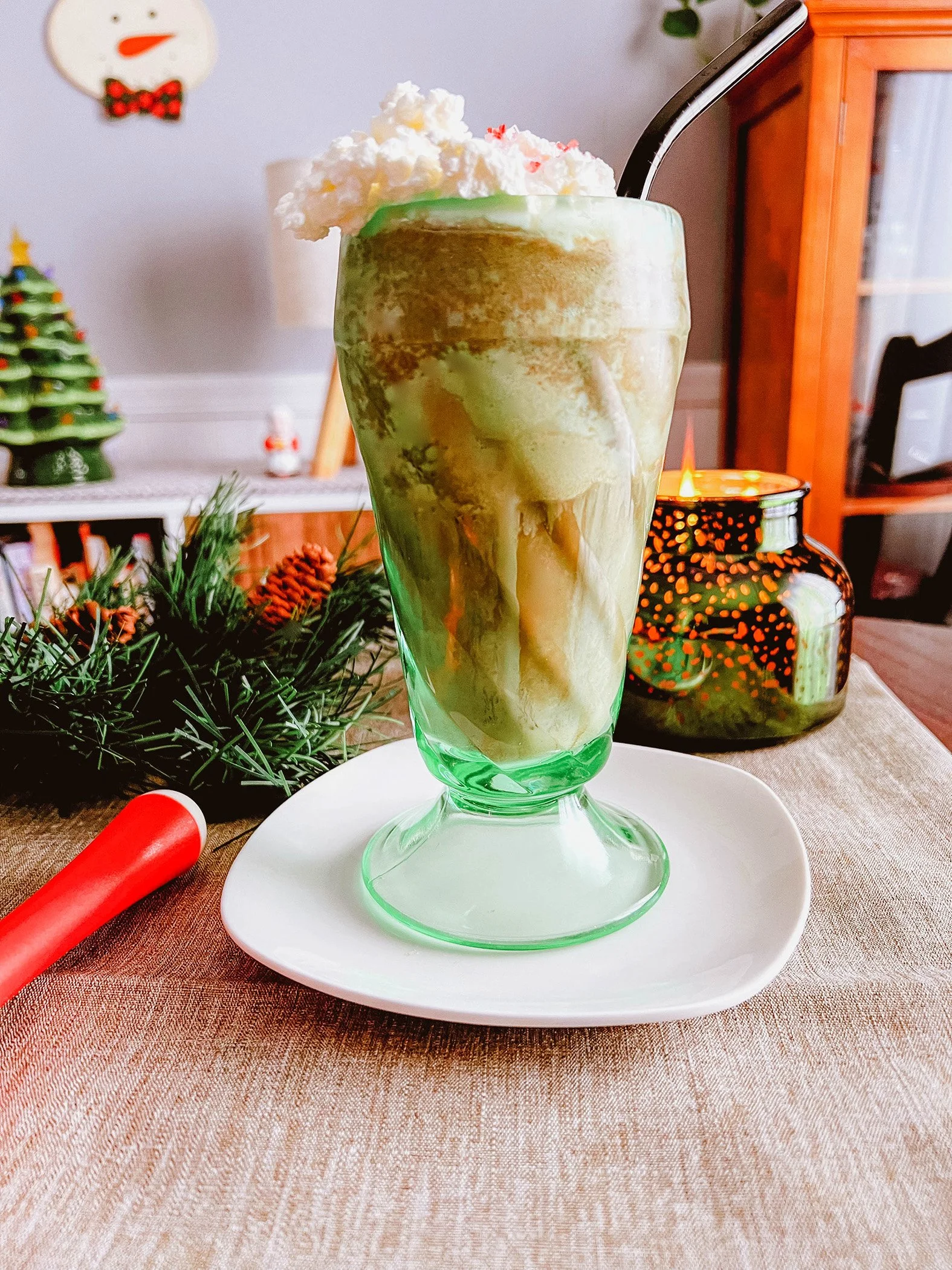Old Fashion Chocolate Soda With Peppermint — vintage by the bite