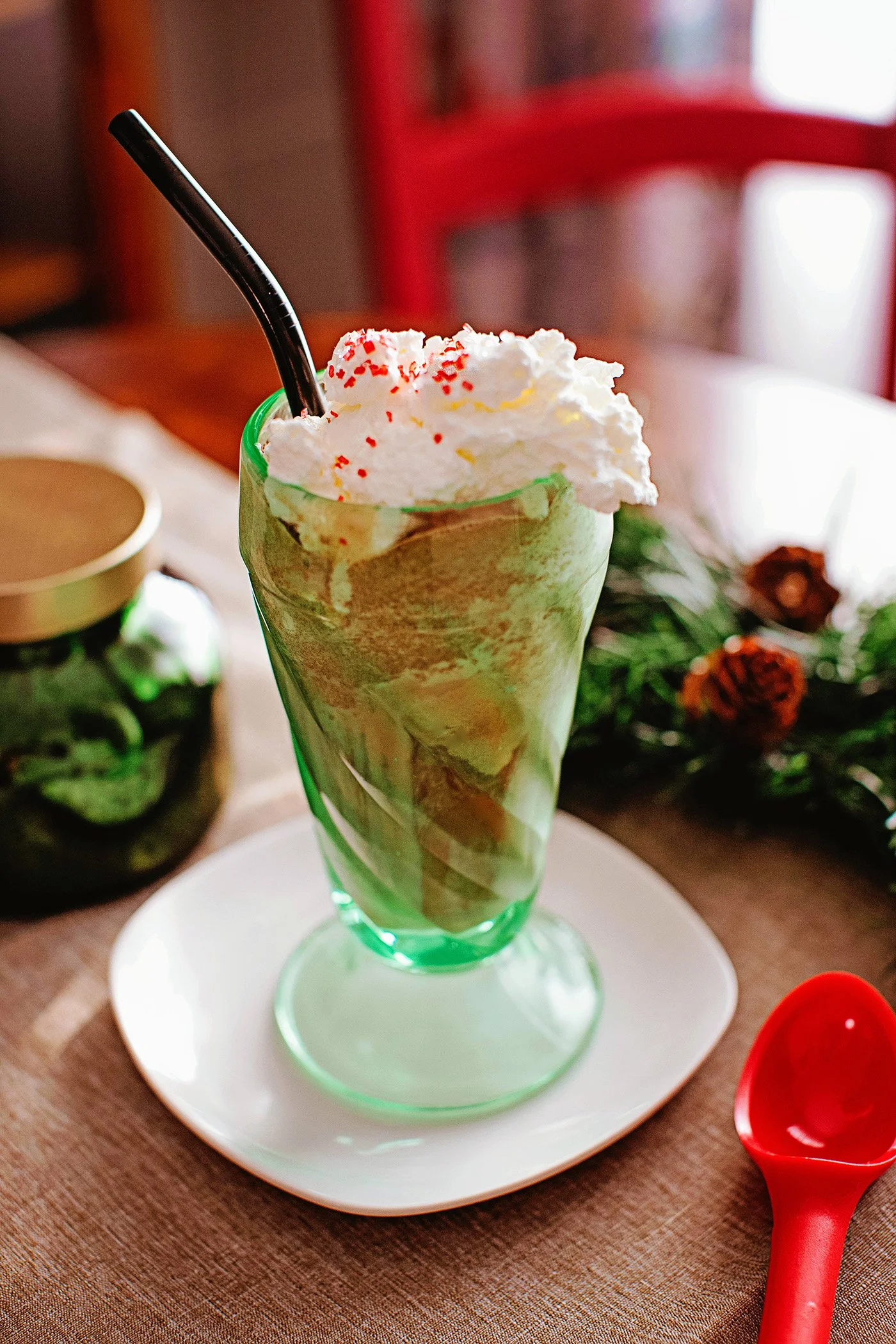 Old Fashion Chocolate Soda With Peppermint — vintage by the bite