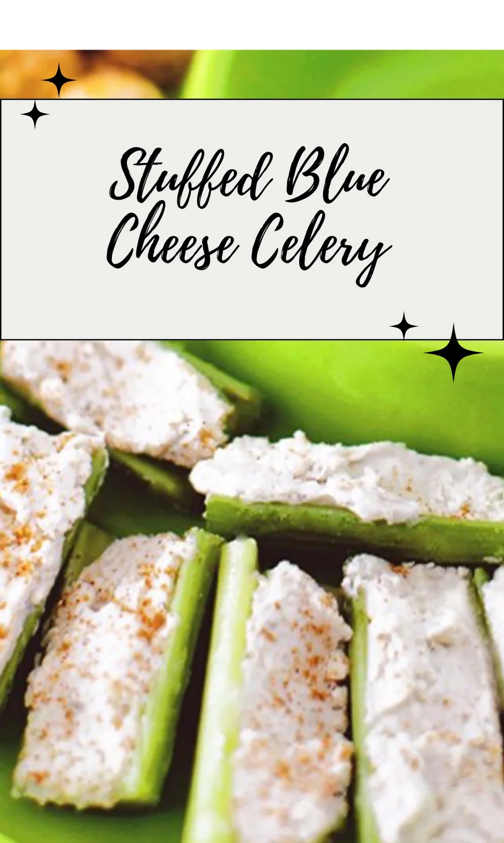 Stuffed Blue Cheese Celery | Vintage Appetizer 1949 — Vintage By the ...