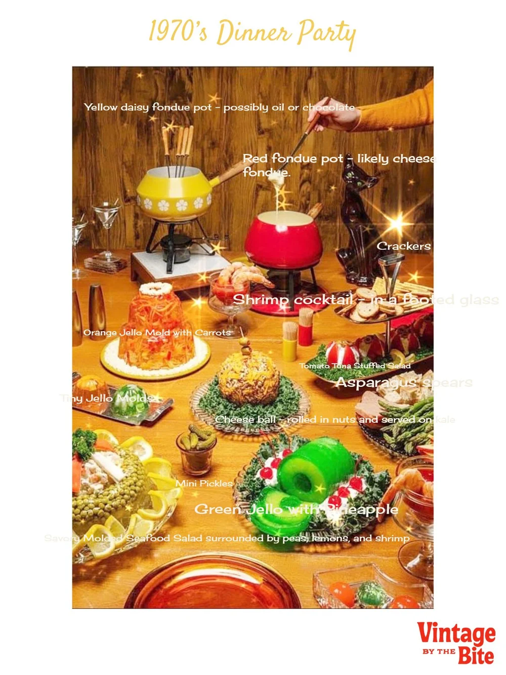 30 Retro Recipes for Your 1970s Dinner Party — Vintage By the Bite ...