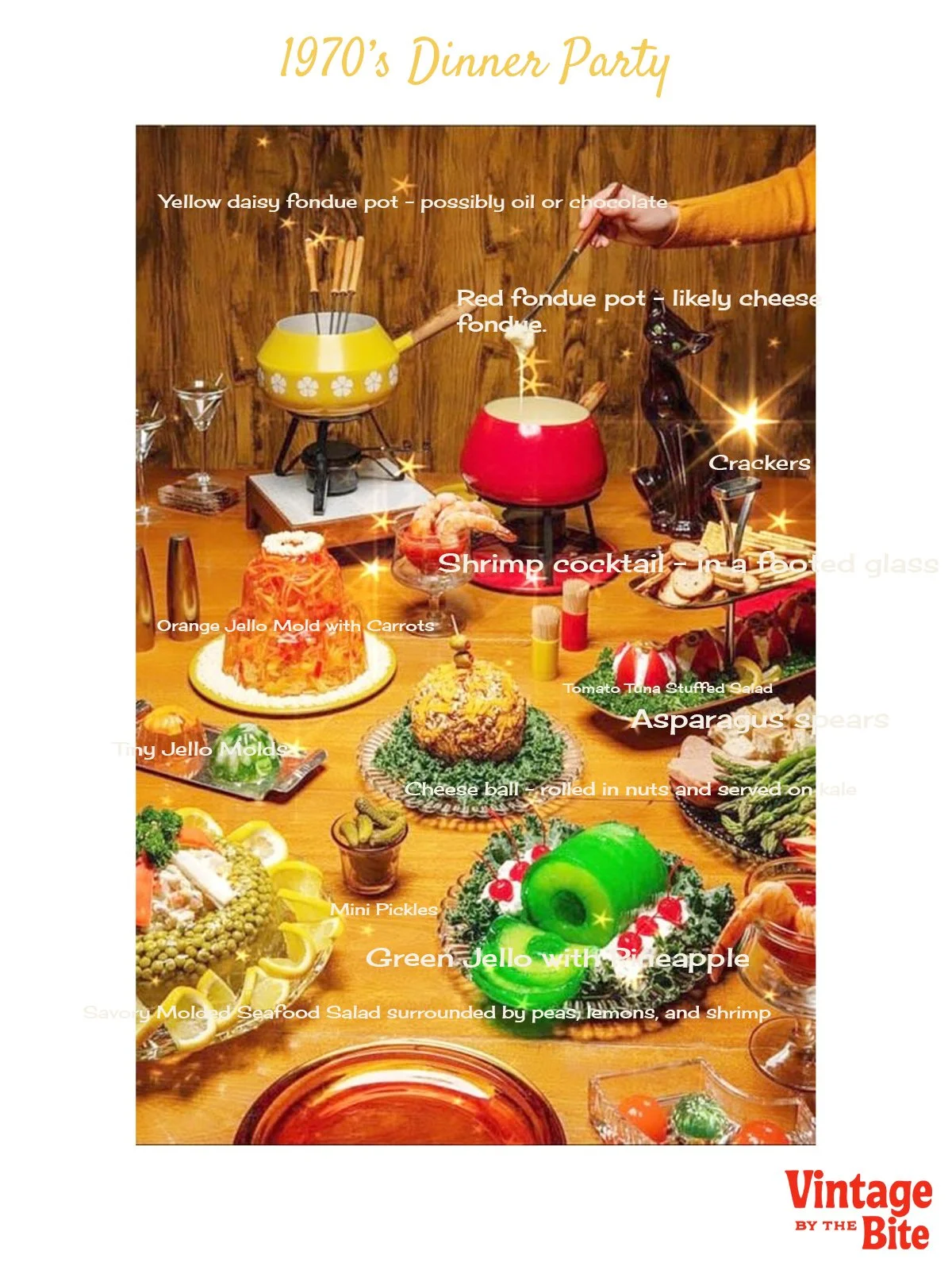 30 Retro Recipes for Your 1970s Dinner Party — Vintage By the Bite ...