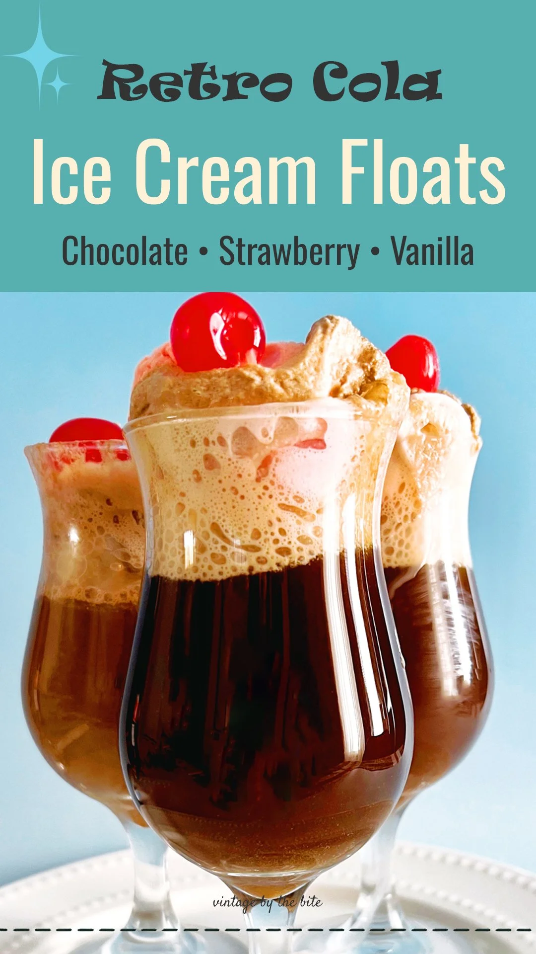 Retro Cola Ice Cream Float Recipe (Old-Fashioned Soda Fountain Treat ...