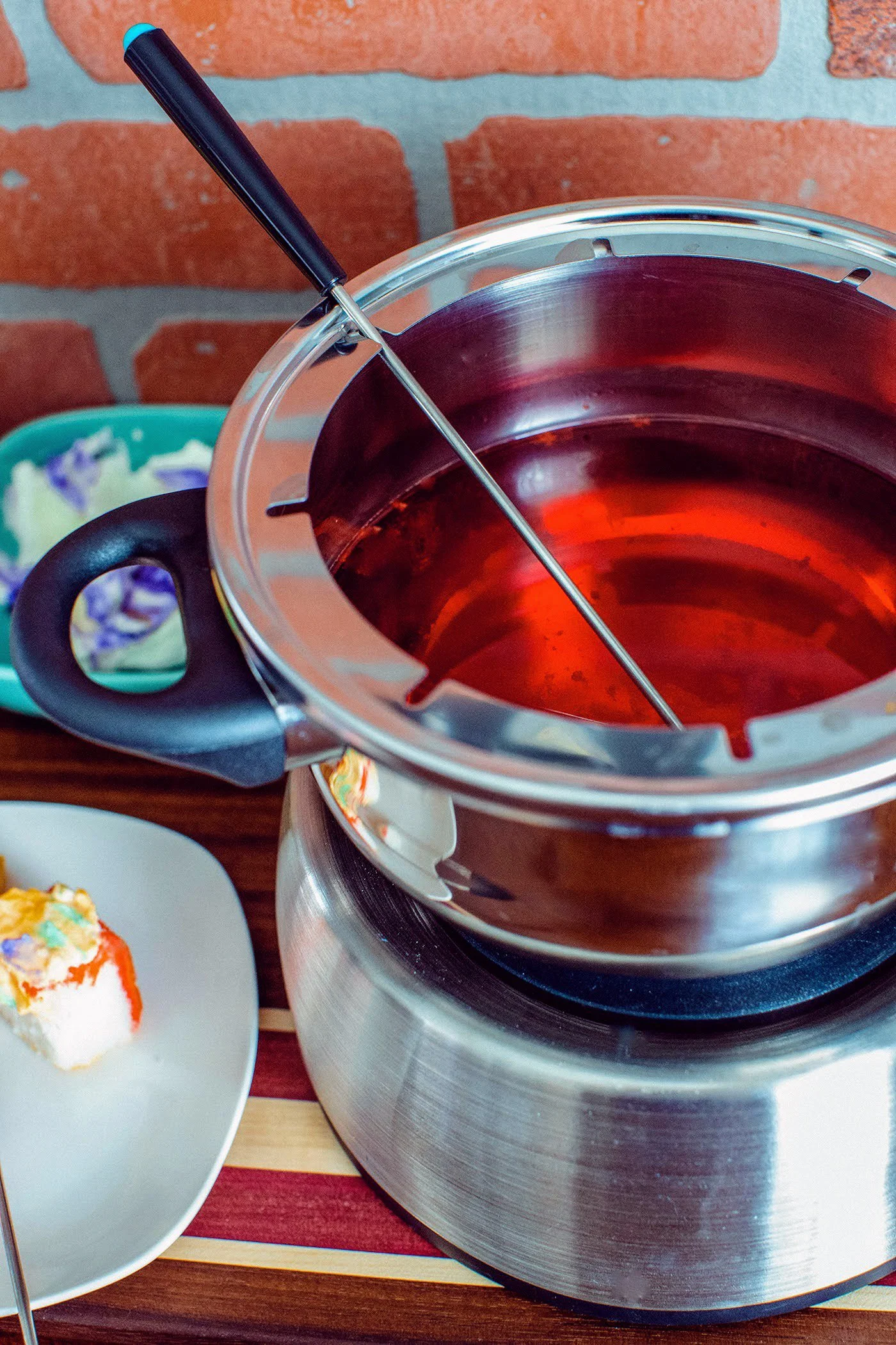 Psychedelic Dessert Fondue — Vintage By the Bite Retro Food Blog