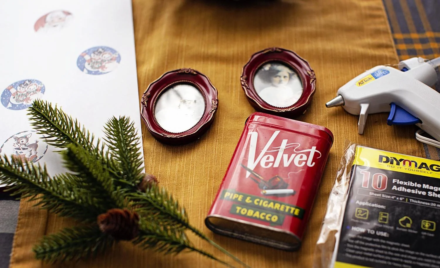 Christmas Magnet Ideas — Vintage By the Bite Retro Food Blog