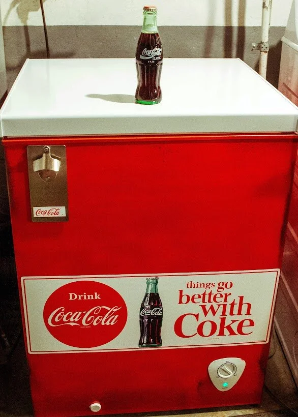 DIY Coca Cola Cooler — Vintage By the Bite Retro Food Blog