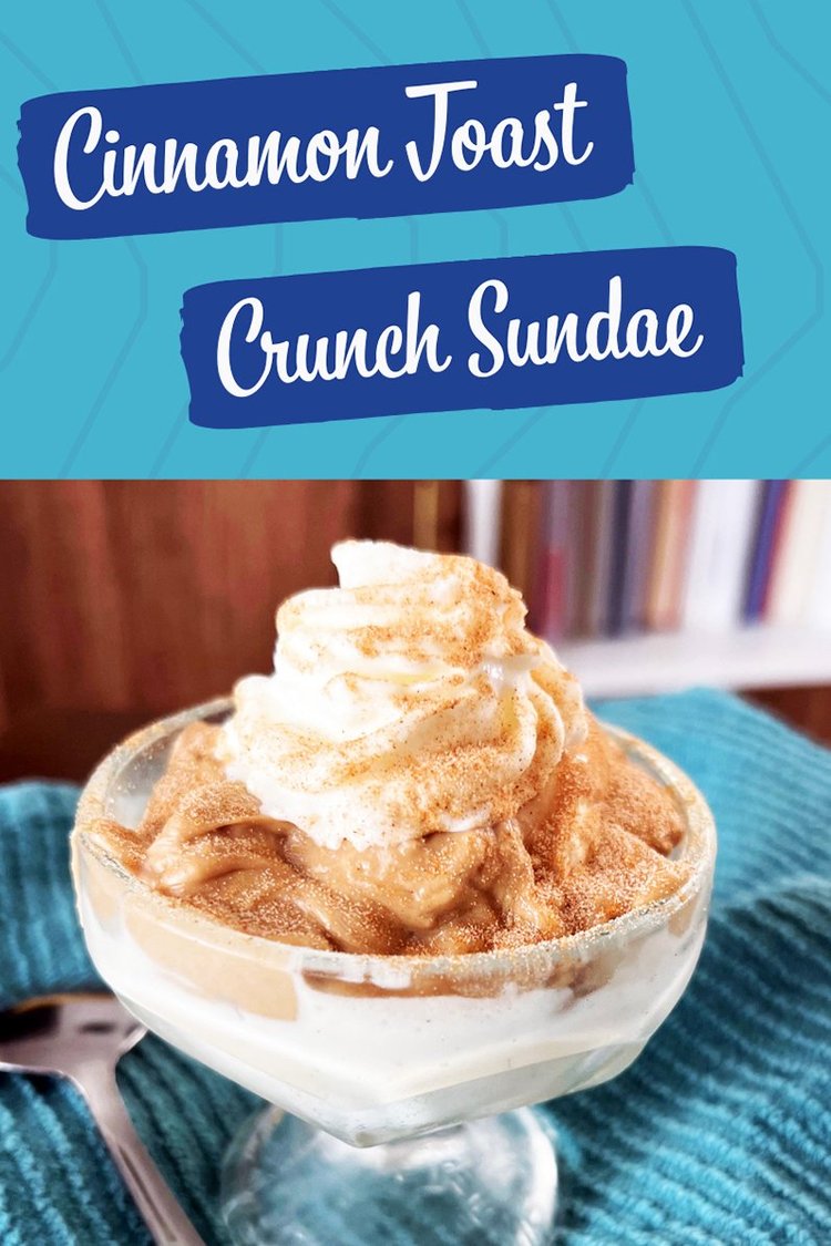 Cinnamon Crunch Sundae | Retro Ice Cream Treat — Vintage By the Bite ...