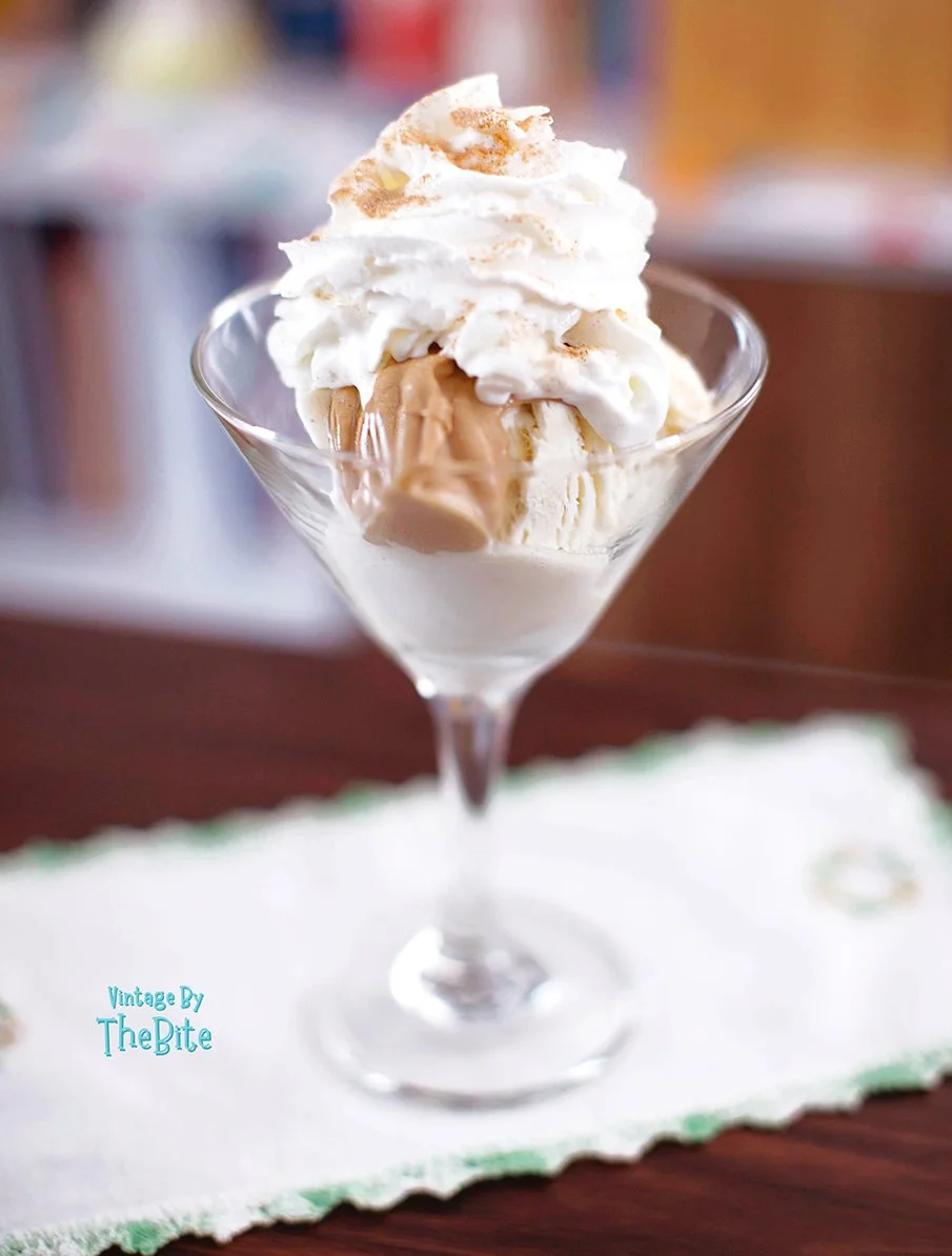 Cinnamon Crunch Sundae | Retro Ice Cream Treat — Vintage By the Bite ...