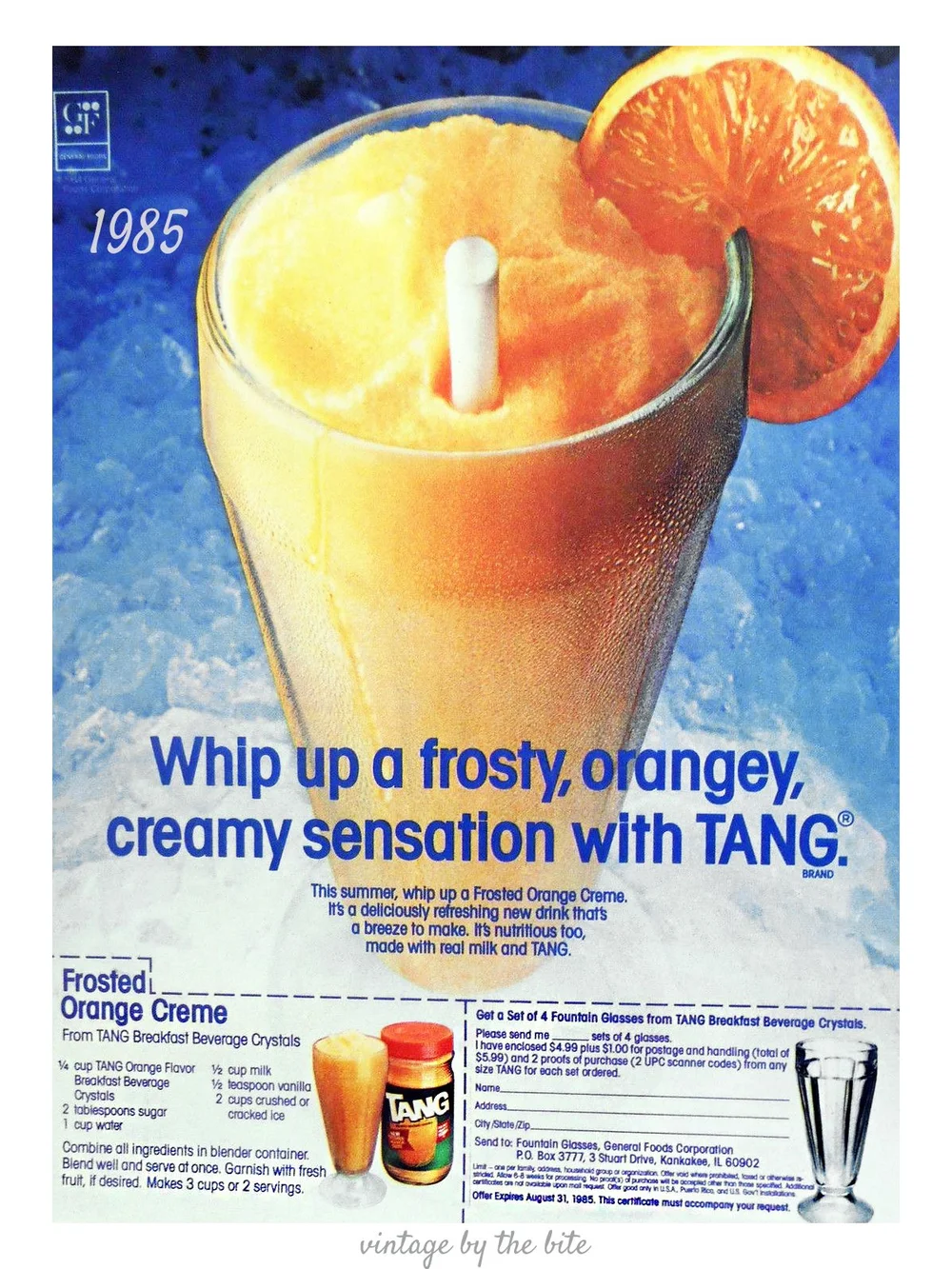 2 Vintage Tang Drinks: Orange Tang Fizzy Soda & Morning Orange Sipper ...