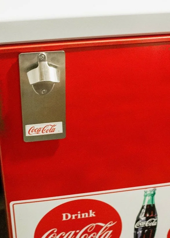 DIY Coca Cola Cooler — Vintage By the Bite Retro Food Blog