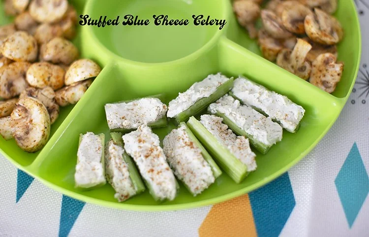 Stuffed Blue Cheese Celery | Vintage Appetizer 1949 — Vintage By the ...
