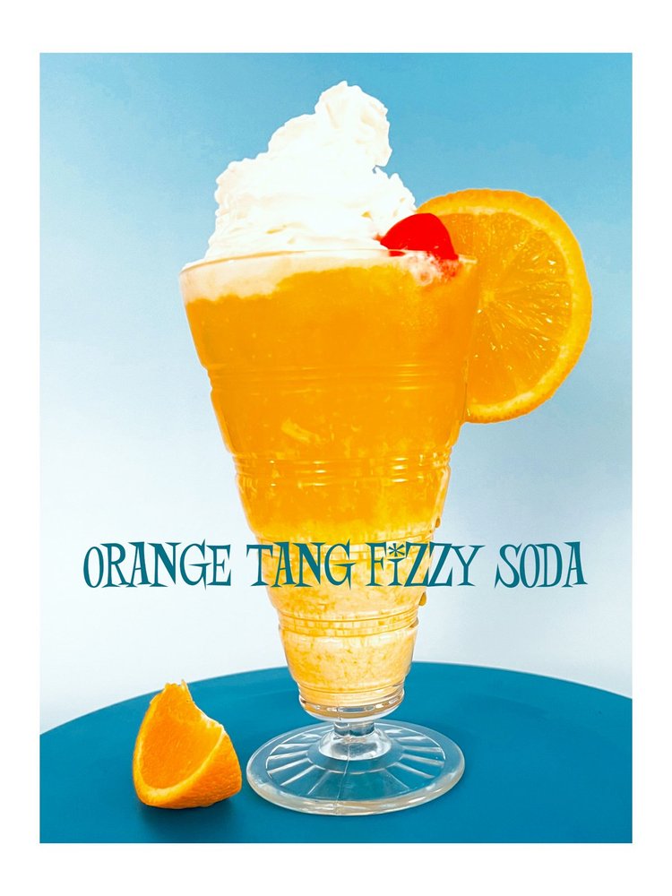 2 Vintage Tang Drinks: Orange Tang Fizzy Soda & Morning Orange Sipper ...