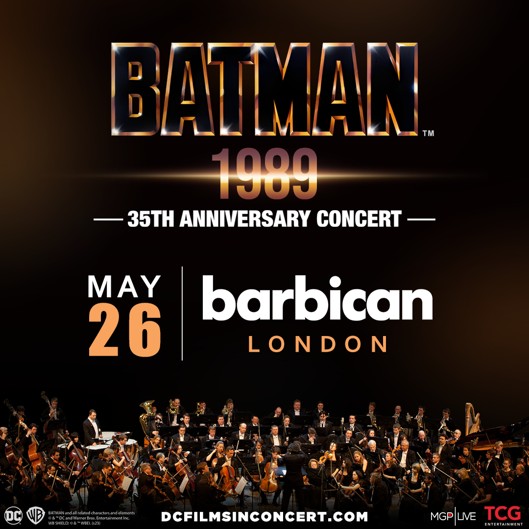BATMAN (1989) In Concert at the Barbican Hall, London, UK — MGP Live