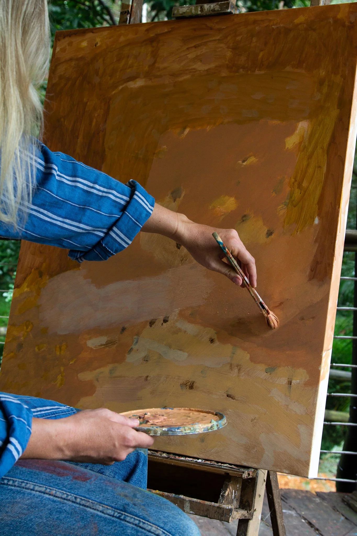 Artist Ash Leslie for The Design Files — Jessica Bellef