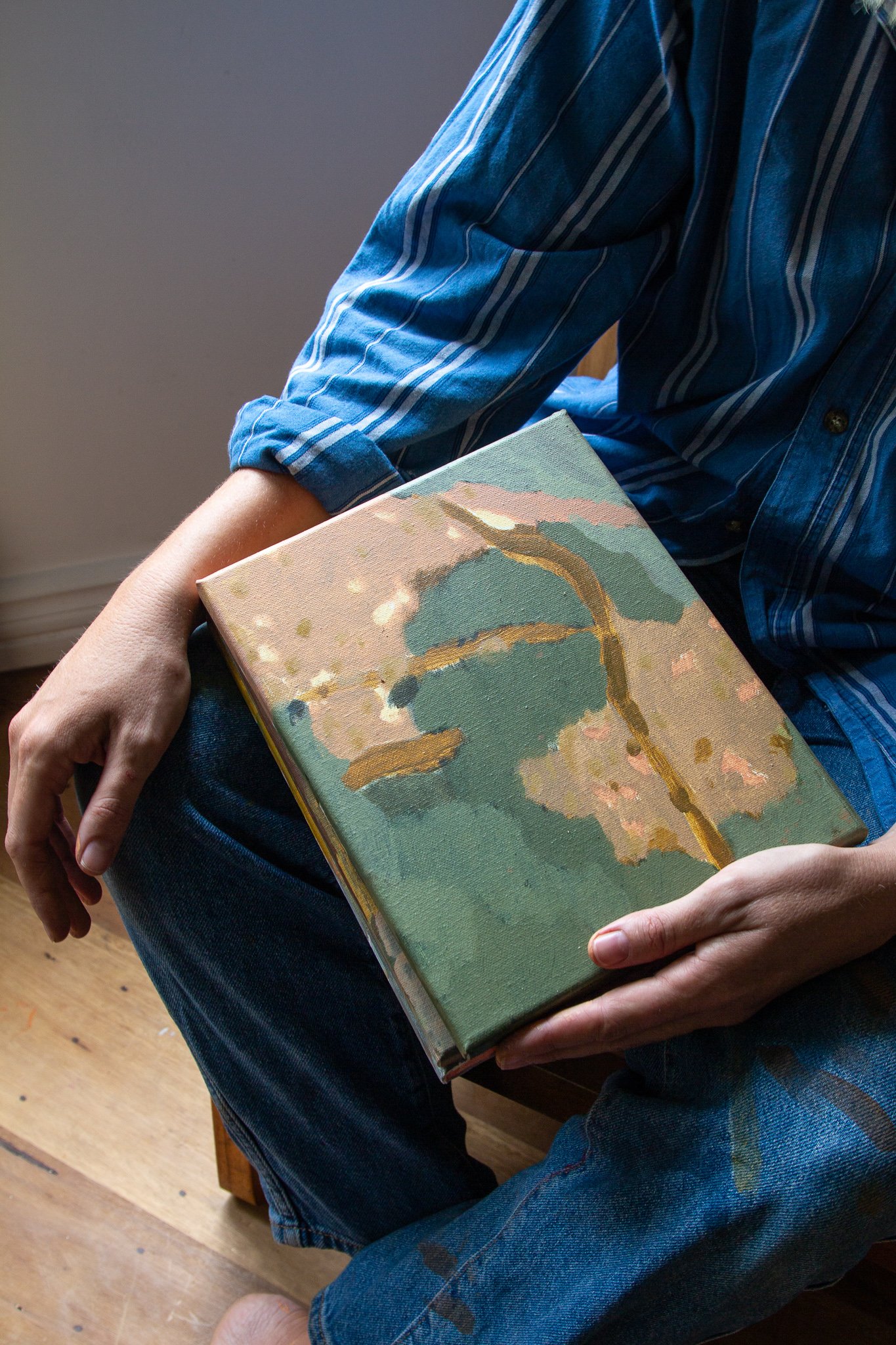 Artist Ash Leslie for The Design Files — Jessica Bellef