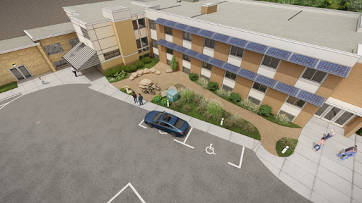 Solar Awnings — Midvale Community Lutheran Church