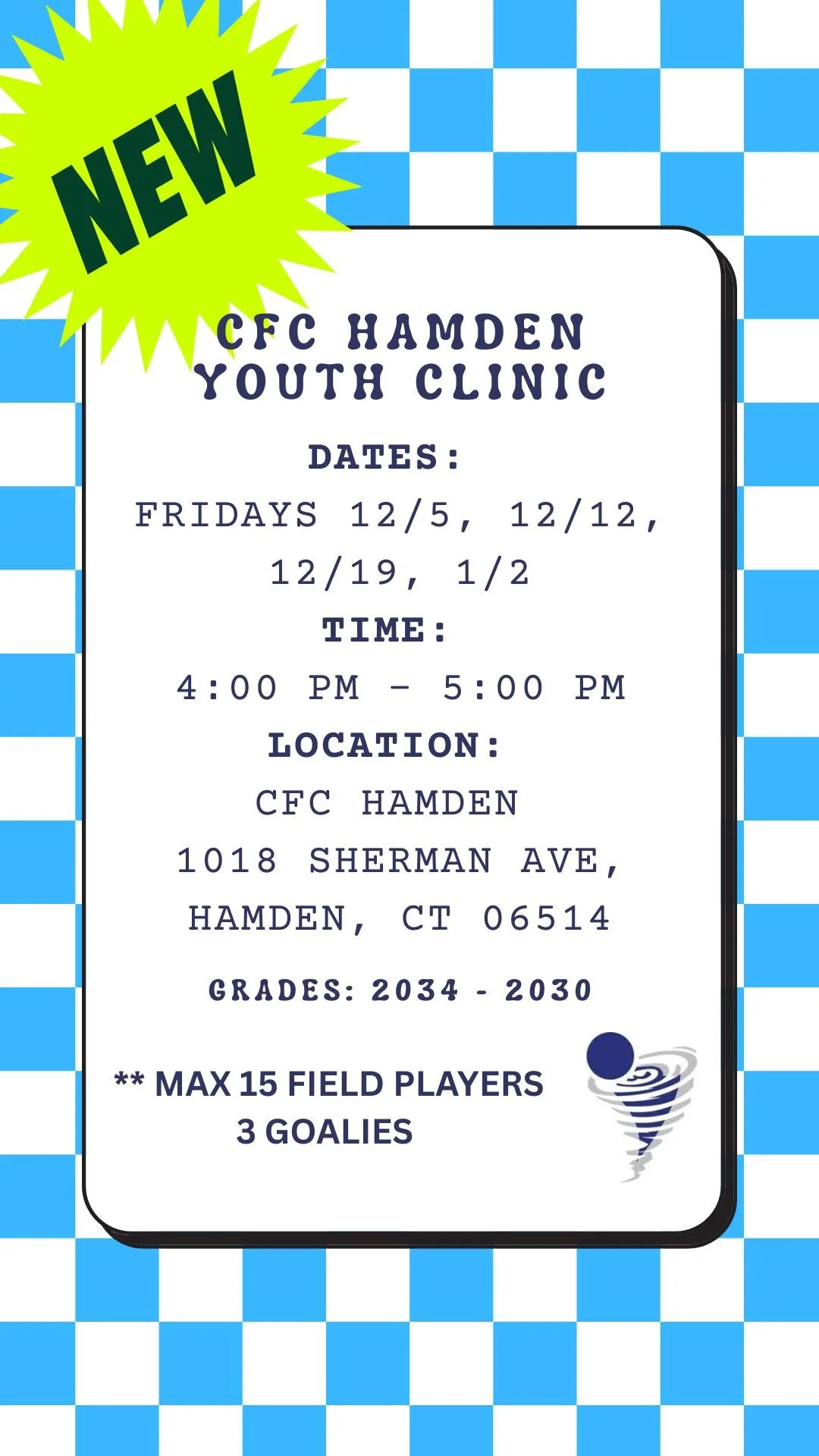 CFC Hamden Youth Clinic — Nor'easter Lacrosse