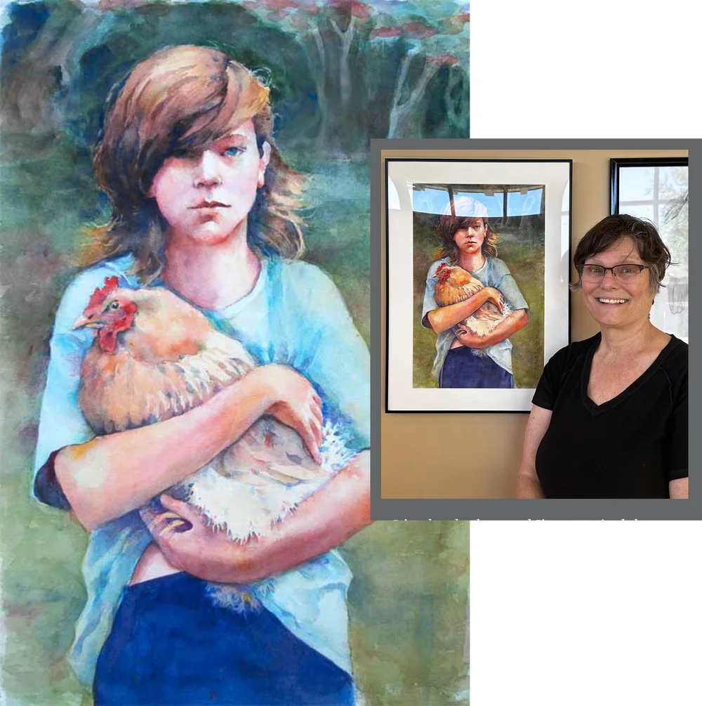 Watercolor paintings show the nature of loved ones — Margaret Sloan ...