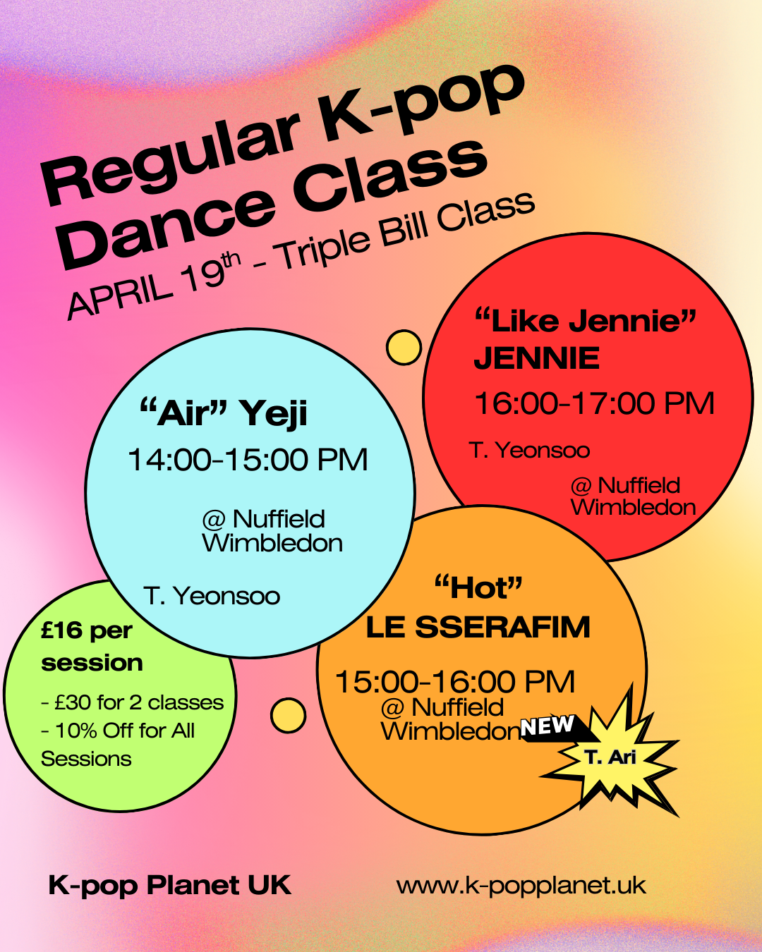 TIMETABLE — K-pop Planet UK (KPPUK)