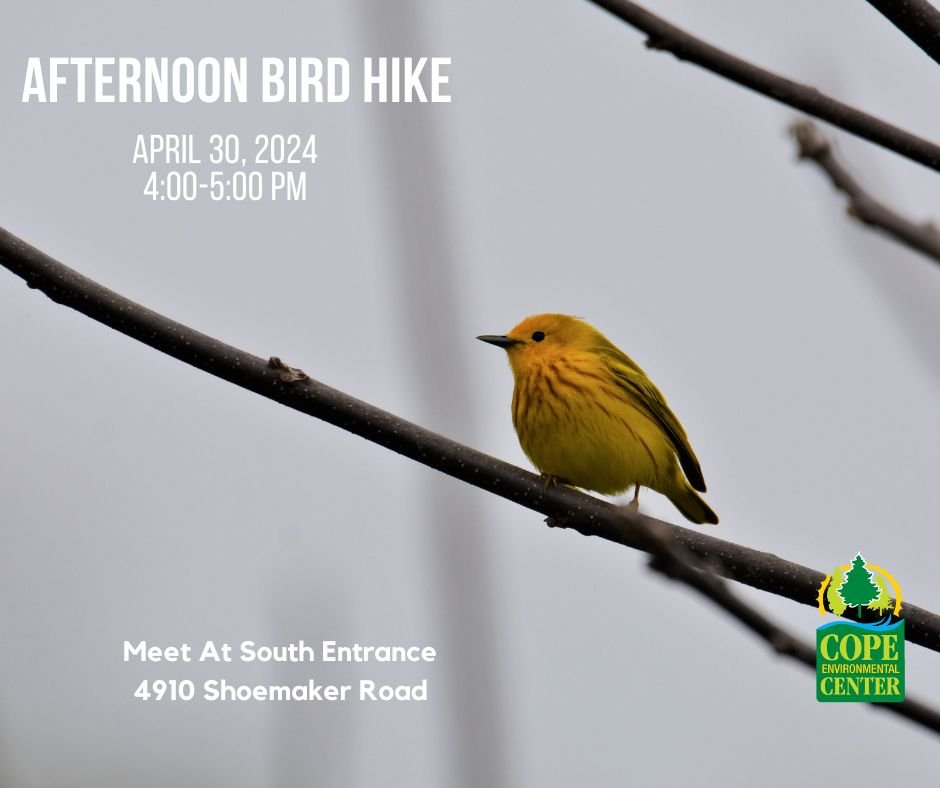 Upcoming Events — Cope Environmental Center