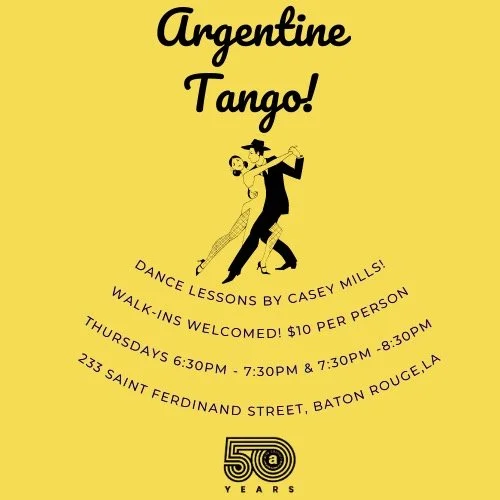 Argentine Tango with Casey Mills — Arts Council of Greater Baton Rouge