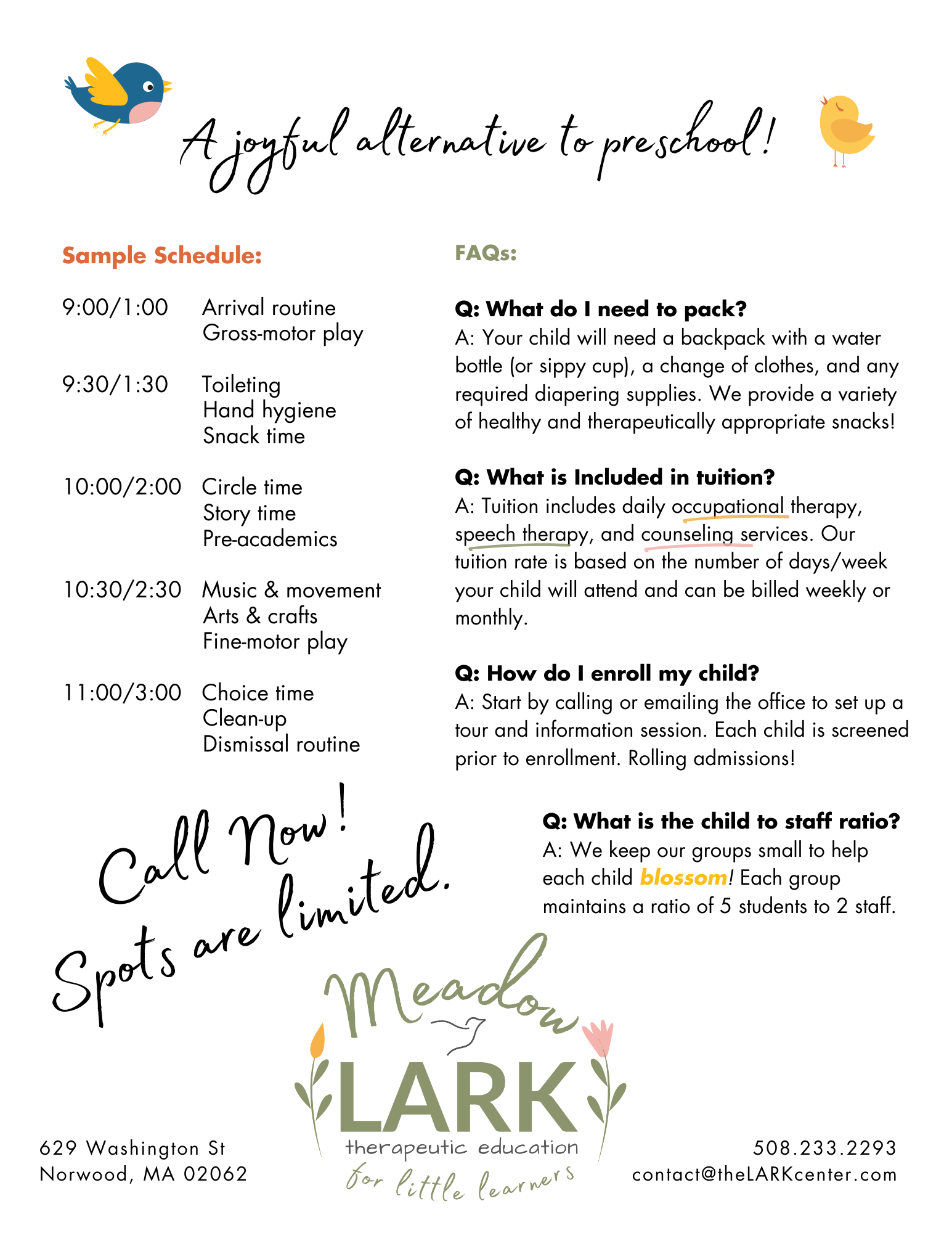 MeadowLARK — the LARK center