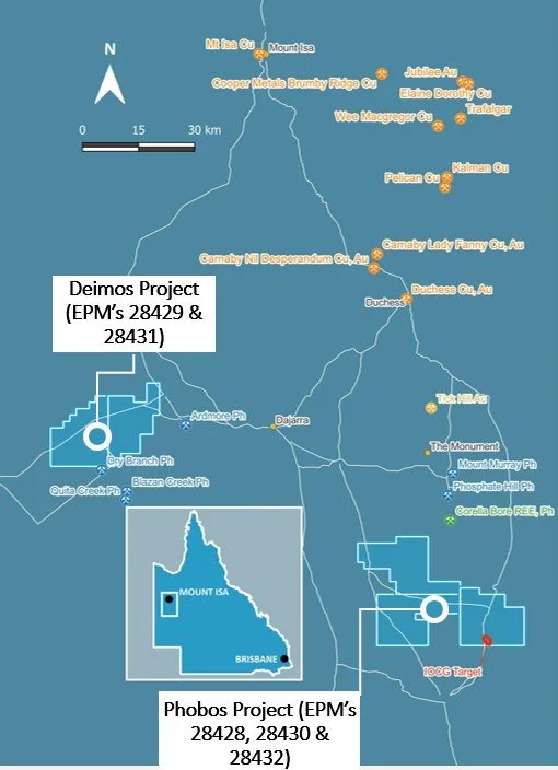 Phobos & Deimos Projects — Treo Resources