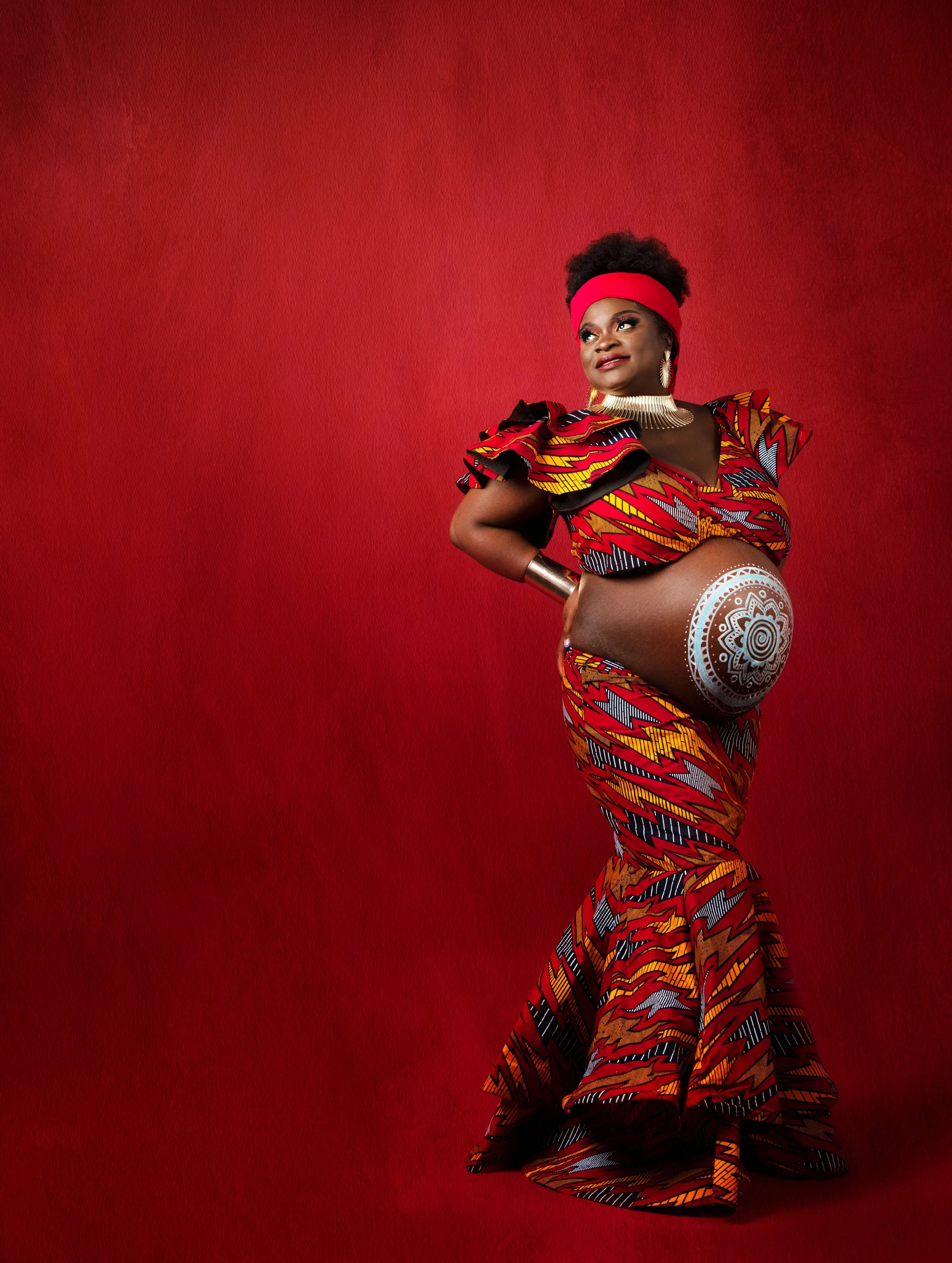 African Theme Maternity Session — Utah's Maternity and Newborn ...
