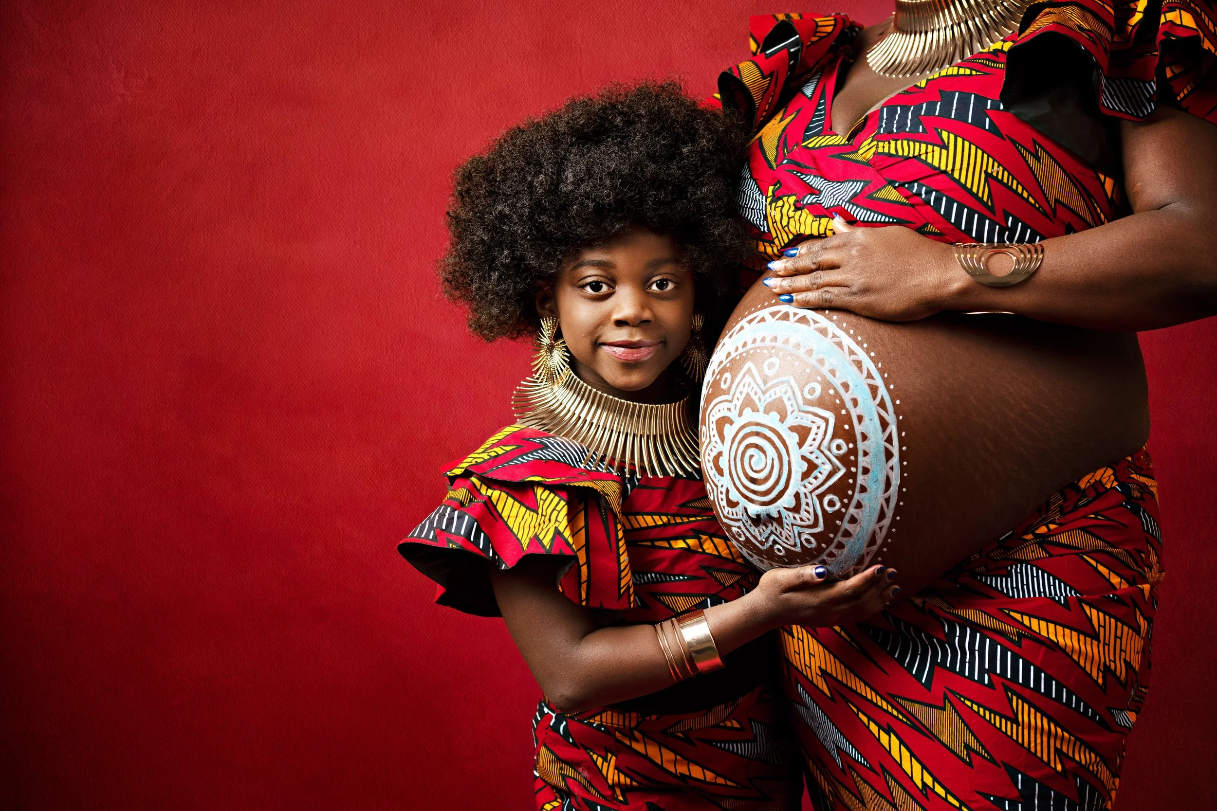 African Theme Maternity Session — Utah's Maternity and Newborn ...