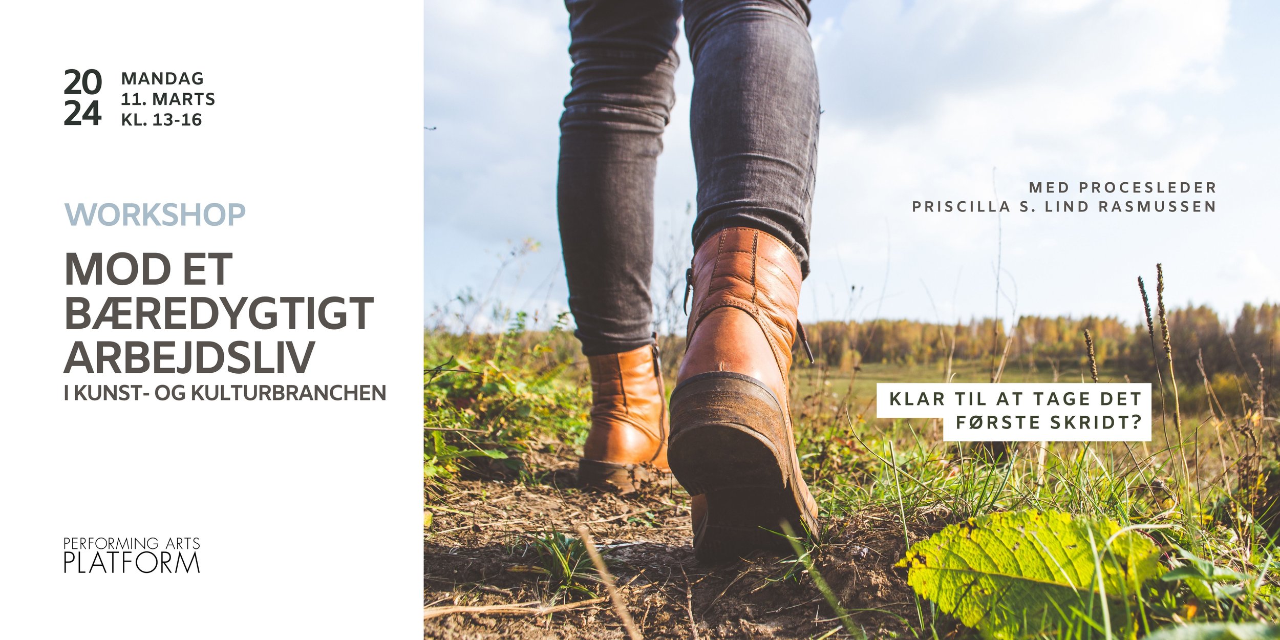 Workshop: Mod et bæredygtigt arbejdsliv — Performing Arts Platform