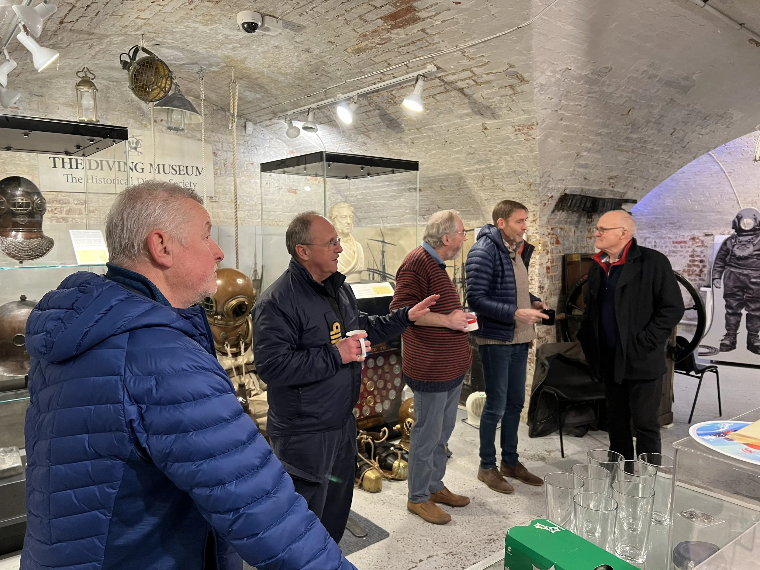 MCDOA Members Visit HDS Diving Museum — MCDOA