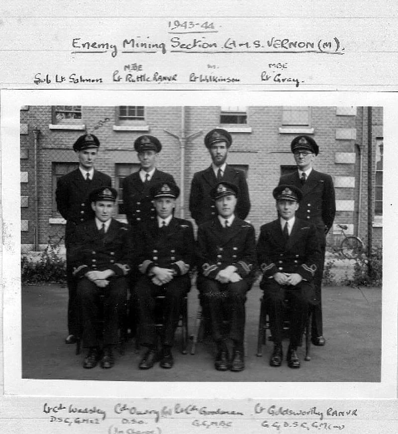 100-year-old Sub Lt Boyd Salmon RNVR visits Horsea Island — MCDOA