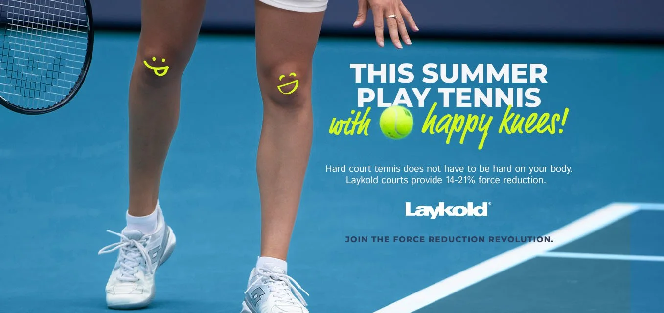 Laykold - Official Surface of the US Open.
