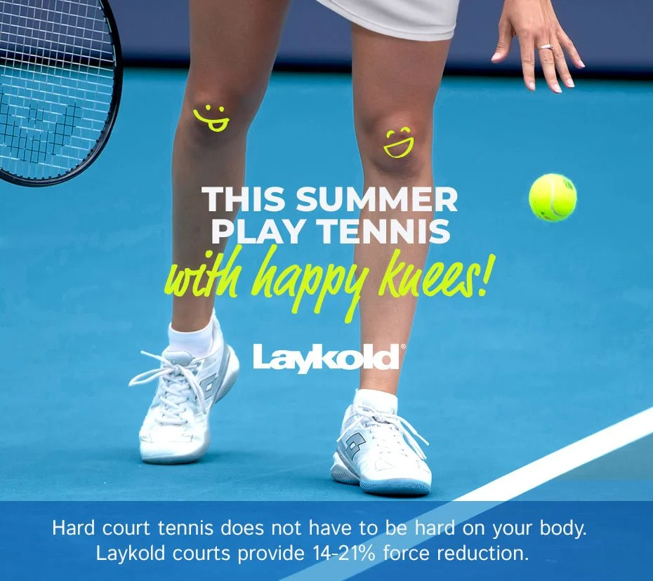 Laykold - Official Surface of the US Open.