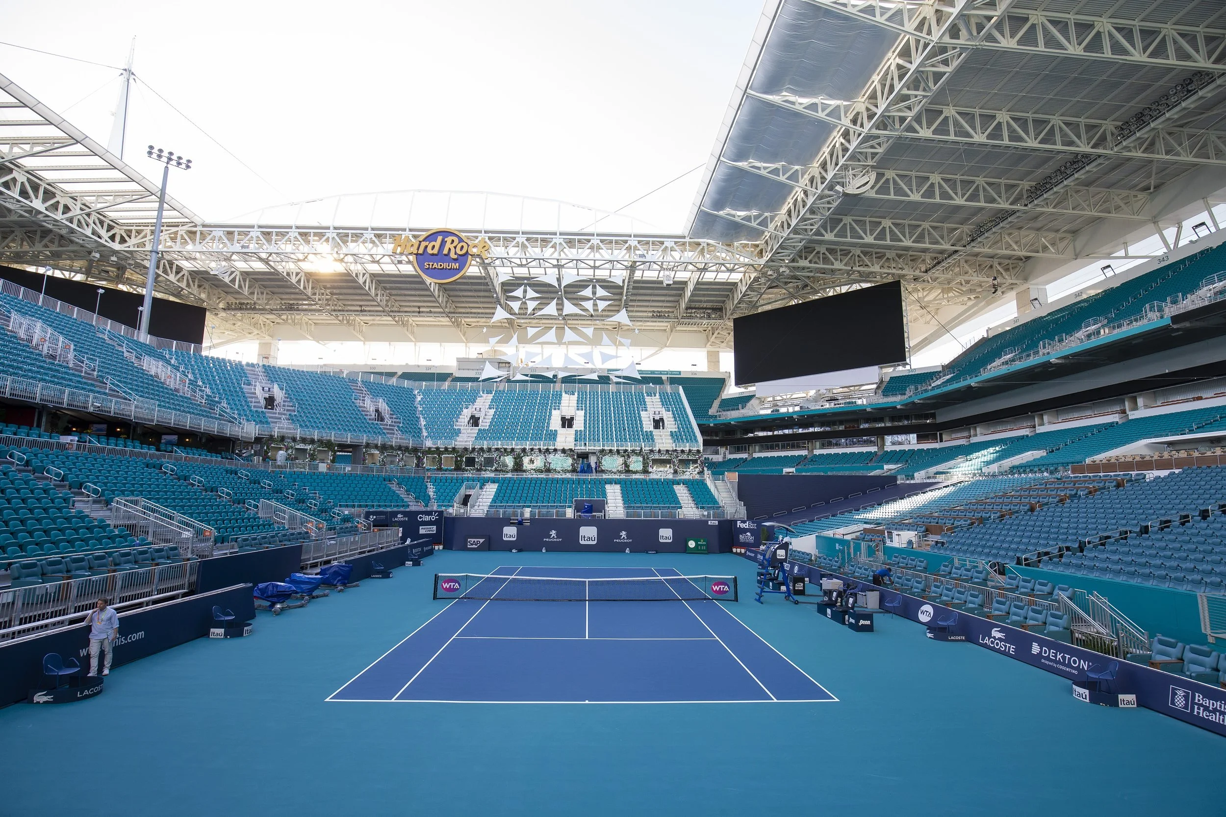 Miami Open — Laykold - Official Surface of the US Open. Miami Open — Laykold - Official Surface of the US Open.