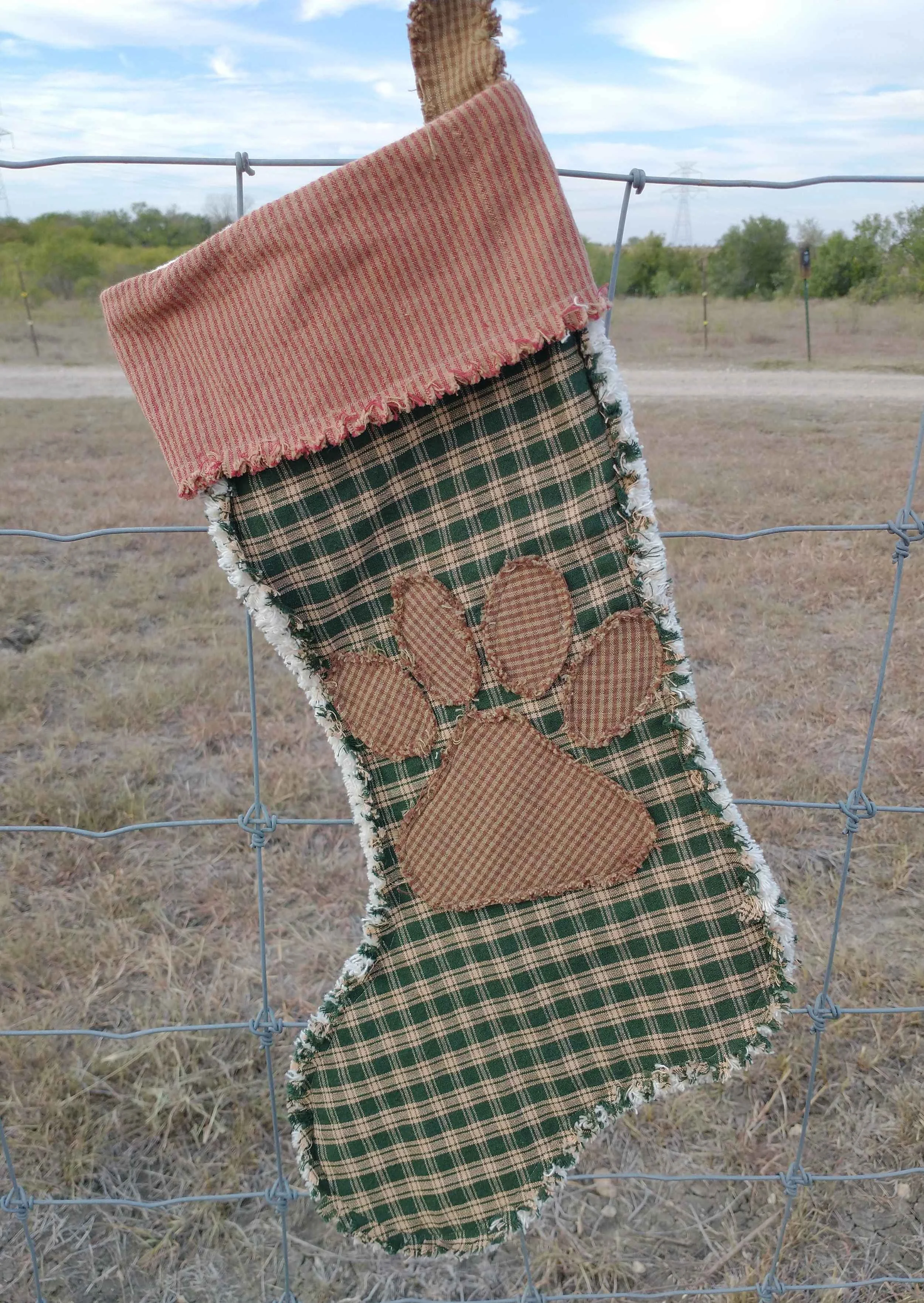 Crochet Cuff Denim Stocking — Windmill Country Threads