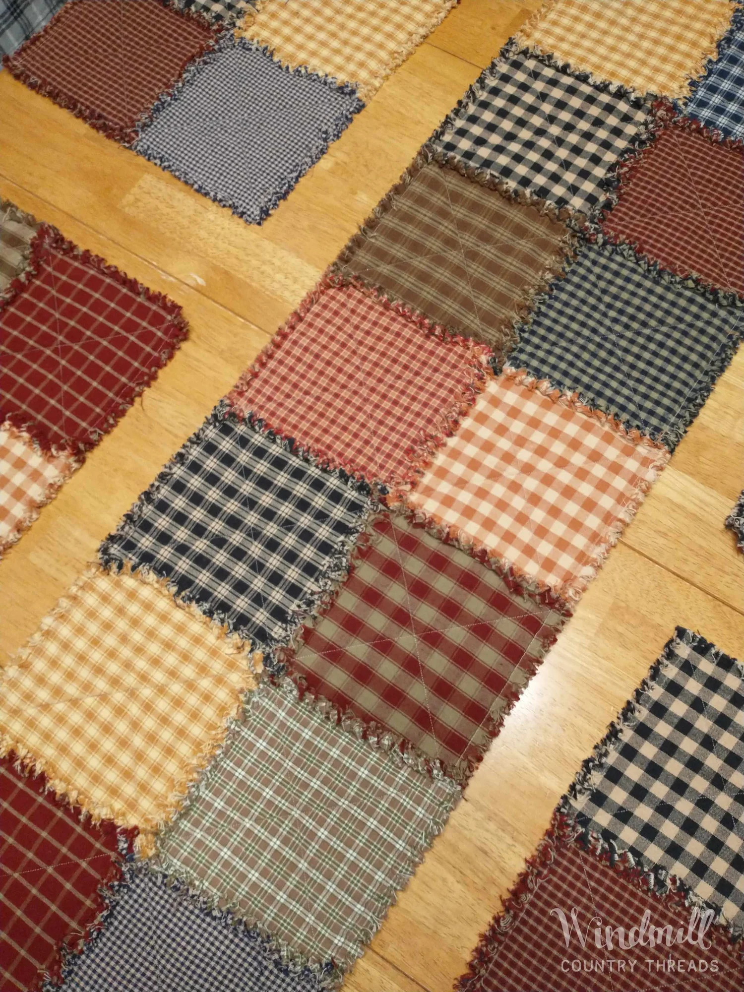 Country Harvest Placemats — Windmill Country Threads